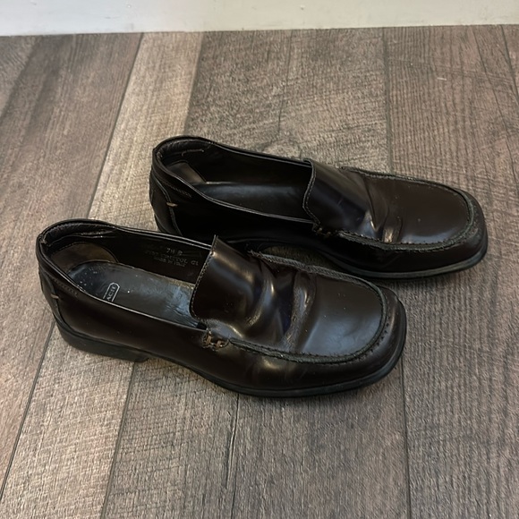 Coach | Shoes | Coach Leather Loafers Size 7 2 | Poshmark